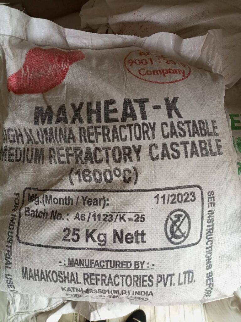 HIGH TEMPERATURE CASTABLE CEMENT IN NIGERIA - Kenworks Ventures Company ...