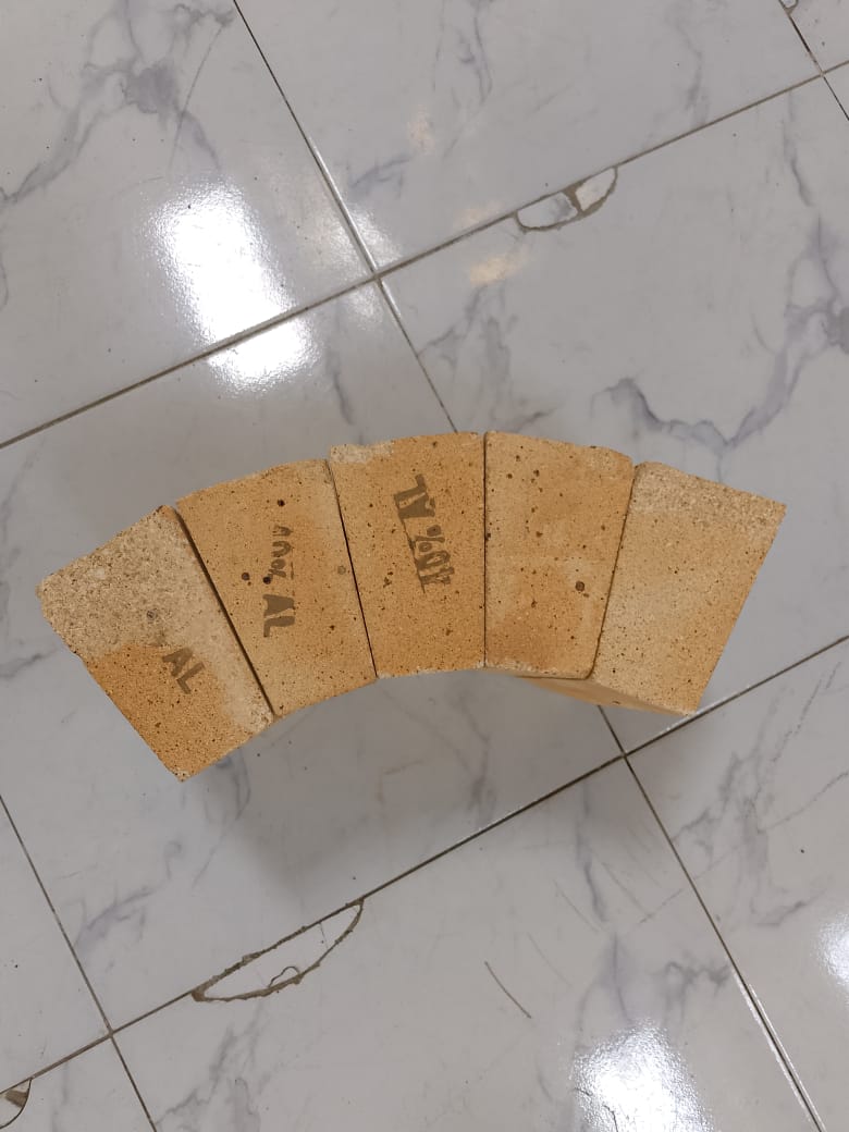 40% Alumina Side Arch (Taper) Firebricks | High-Temperature Refractory ...
